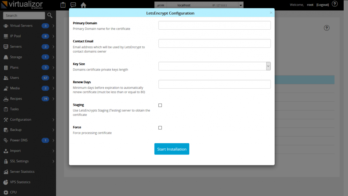 Virtualizor 2.8.8 Launched – Virtualizor