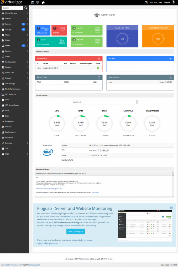 Master Server – Virtualizor