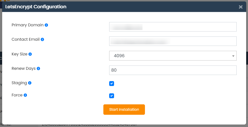 LetsEncrypt – Virtualizor