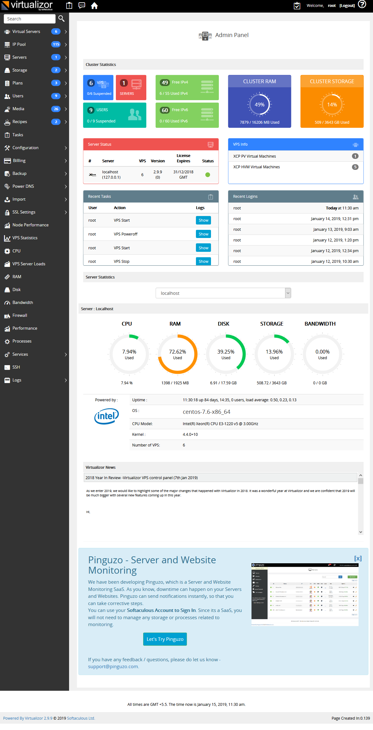 XenServer – Virtualizor