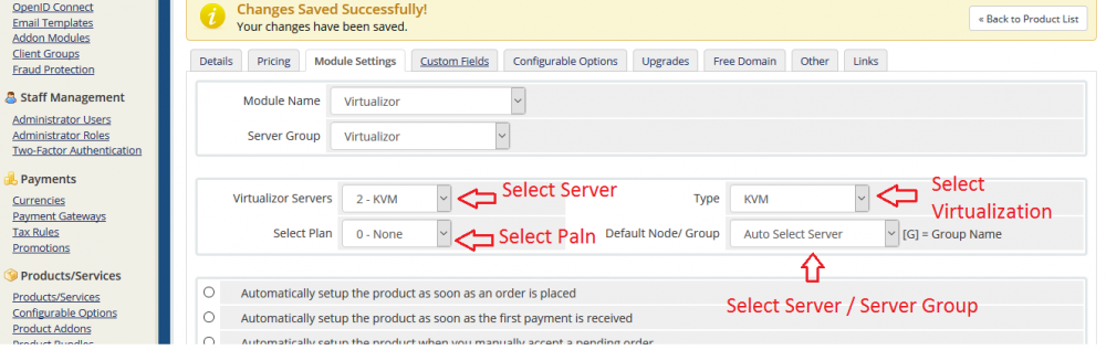 WHMCS Module Convert V1 To V2 – Virtualizor