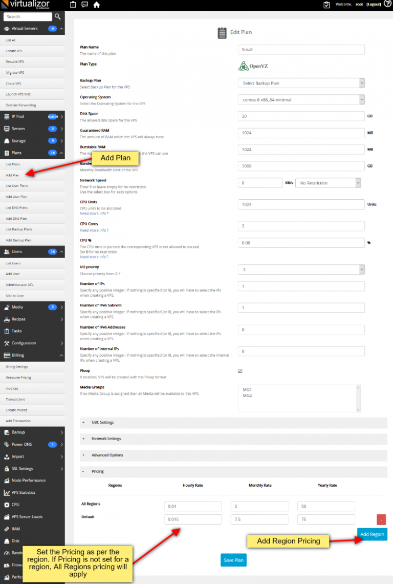 Virtualizor Cloud Billing System – Virtualizor