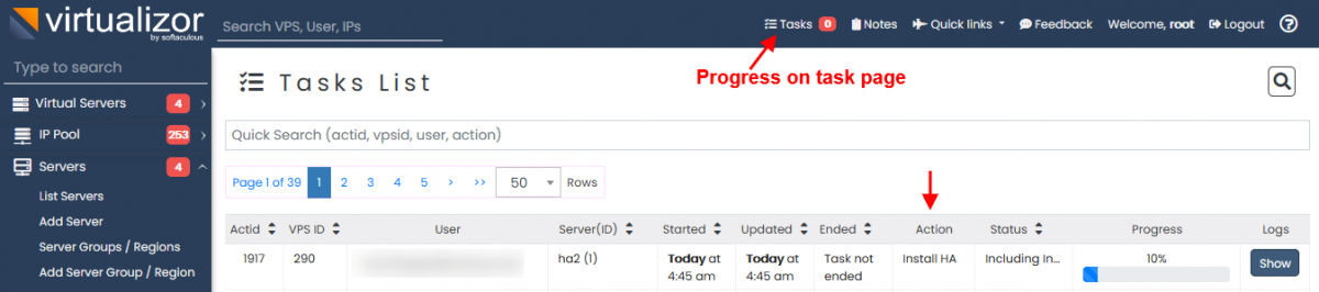 High Availability – Virtualizor