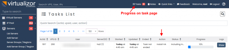 High Availability – Virtualizor