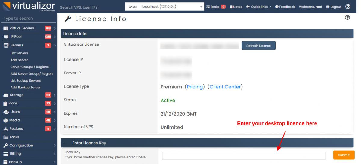 Private License – Virtualizor