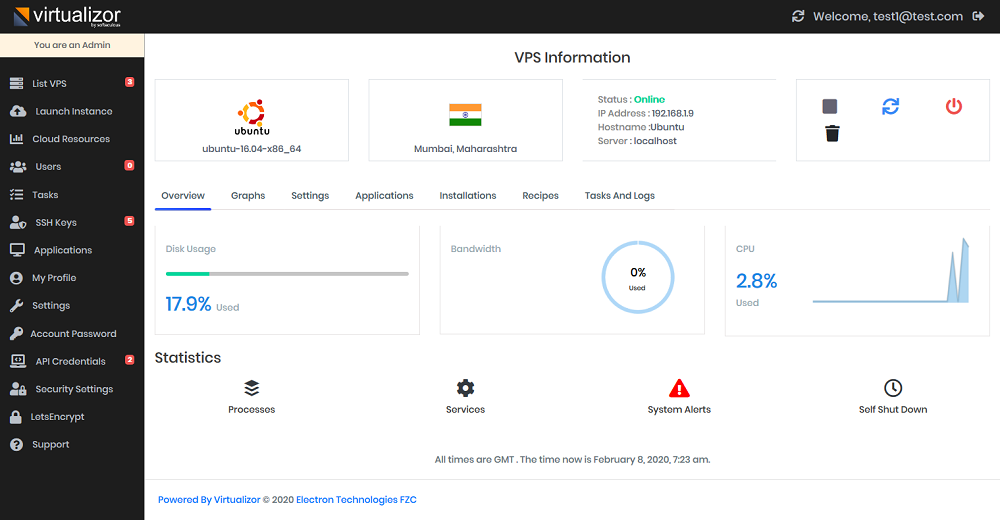 Virtualizor 3.0.3 Launched – Virtualizor