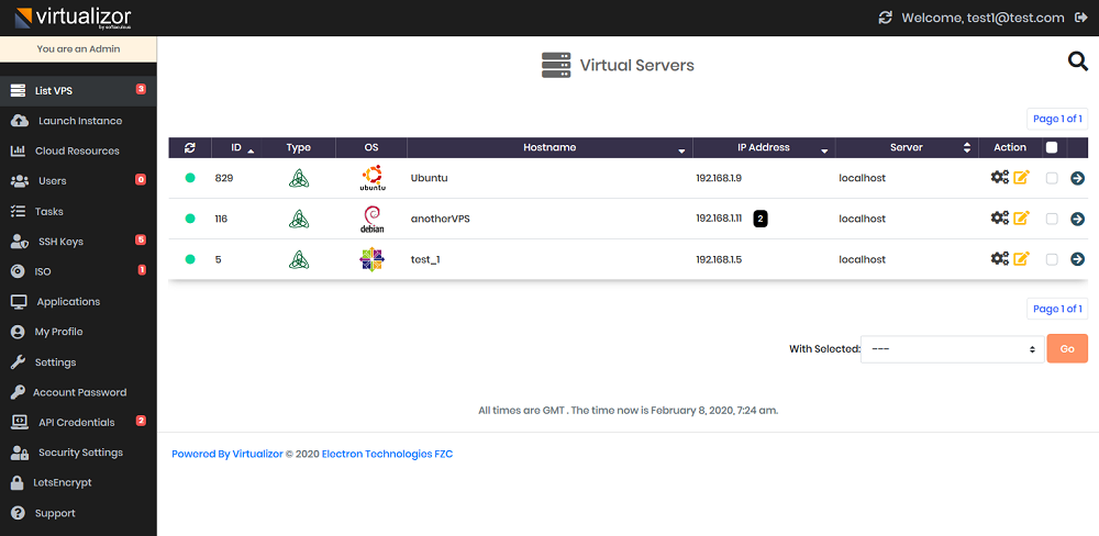 Virtualizor 3.0.3 Launched – Virtualizor