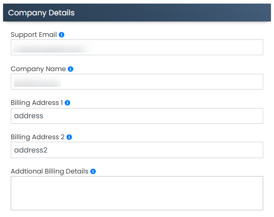 Billing Settings – Virtualizor