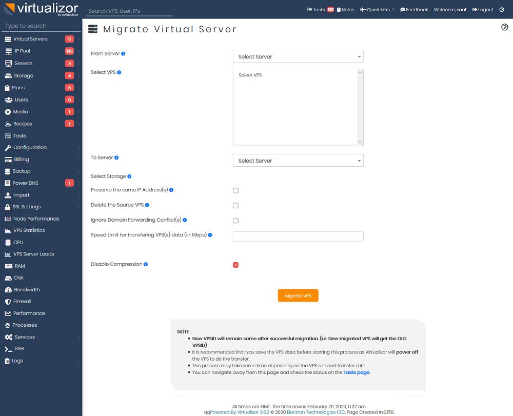Virtualizor 3.0.4 Launched – Virtualizor