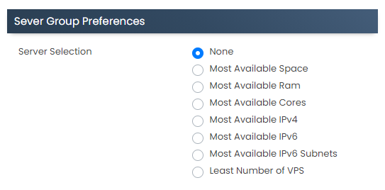 Master Settings – Virtualizor