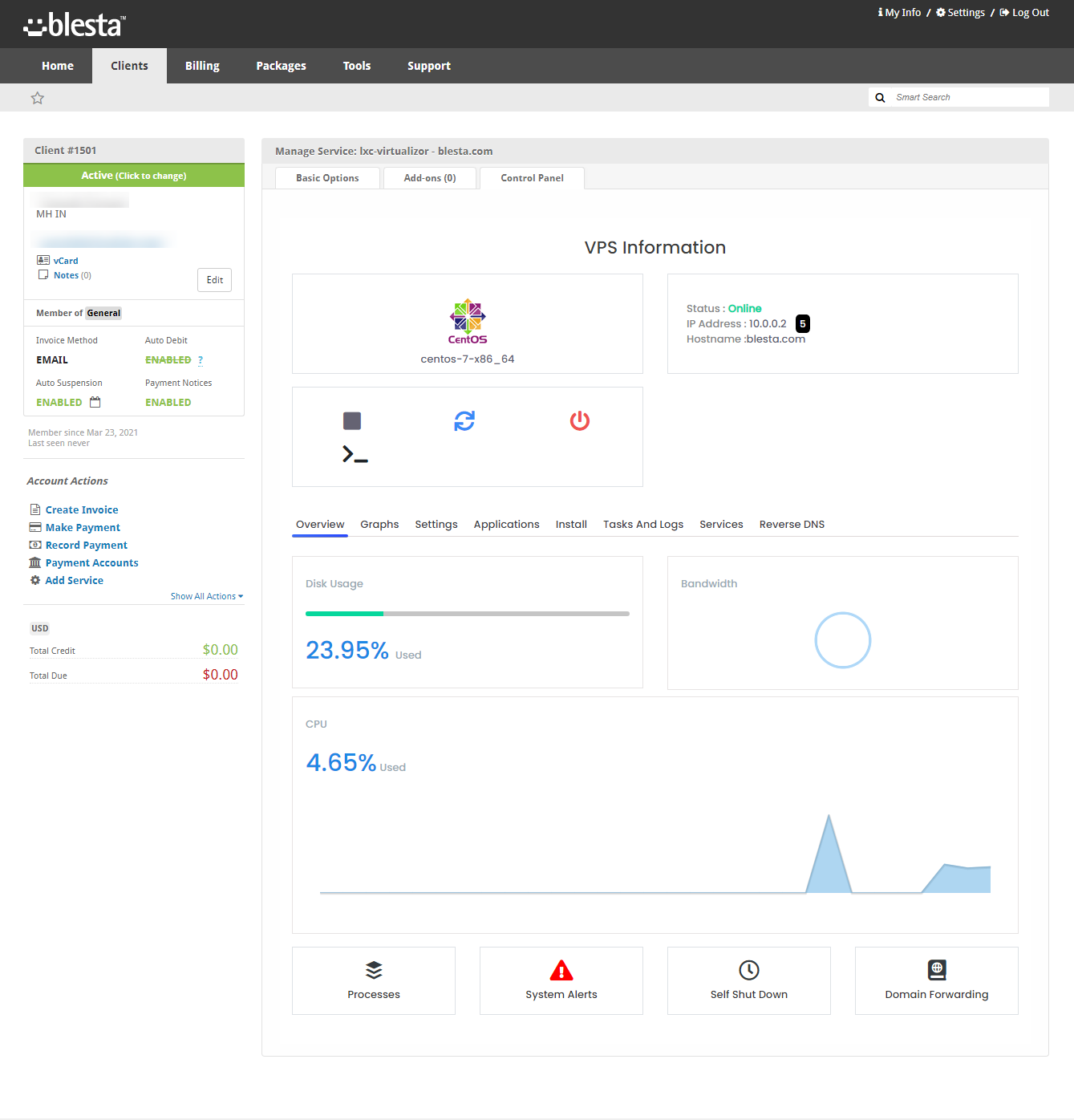 Blesta Module – Virtualizor