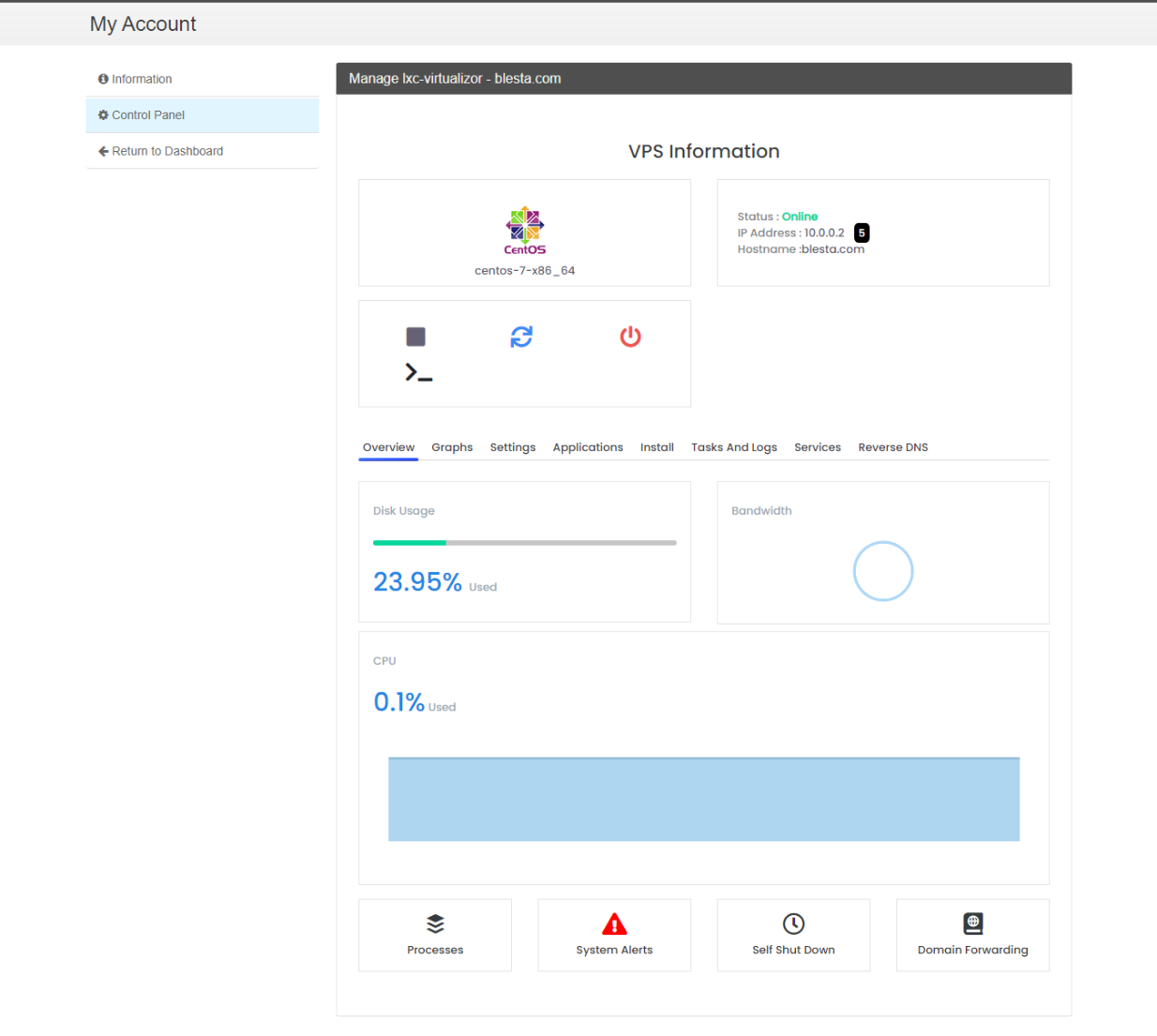 Blesta Module – Virtualizor
