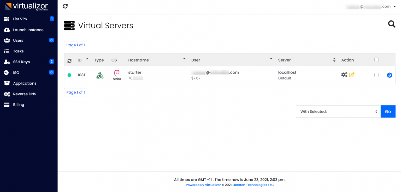 Virtualizor 3.0.8 Launched – Virtualizor